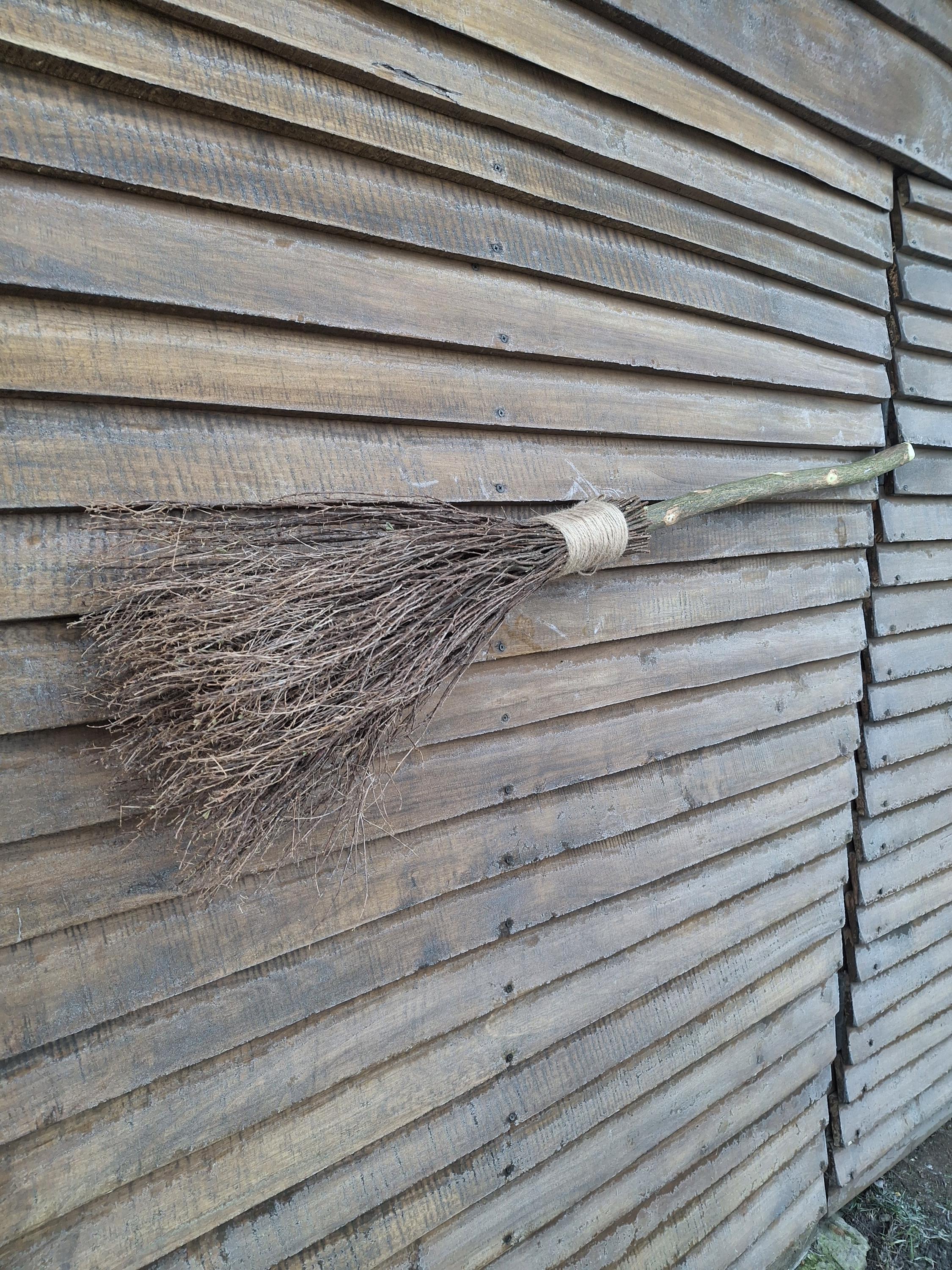 Witch Broom Pagan Besom Broom Useable Large Natural Broom Wedding Broom ...