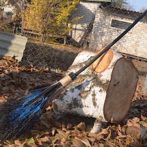 Witch's Broom Witch's Broom is Huge Black Witch's Broom Witch's Altar ...