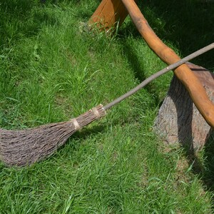 Nature Witch Broom Evil Spirits Broom Halloween Broom Rustic Pagan ...
