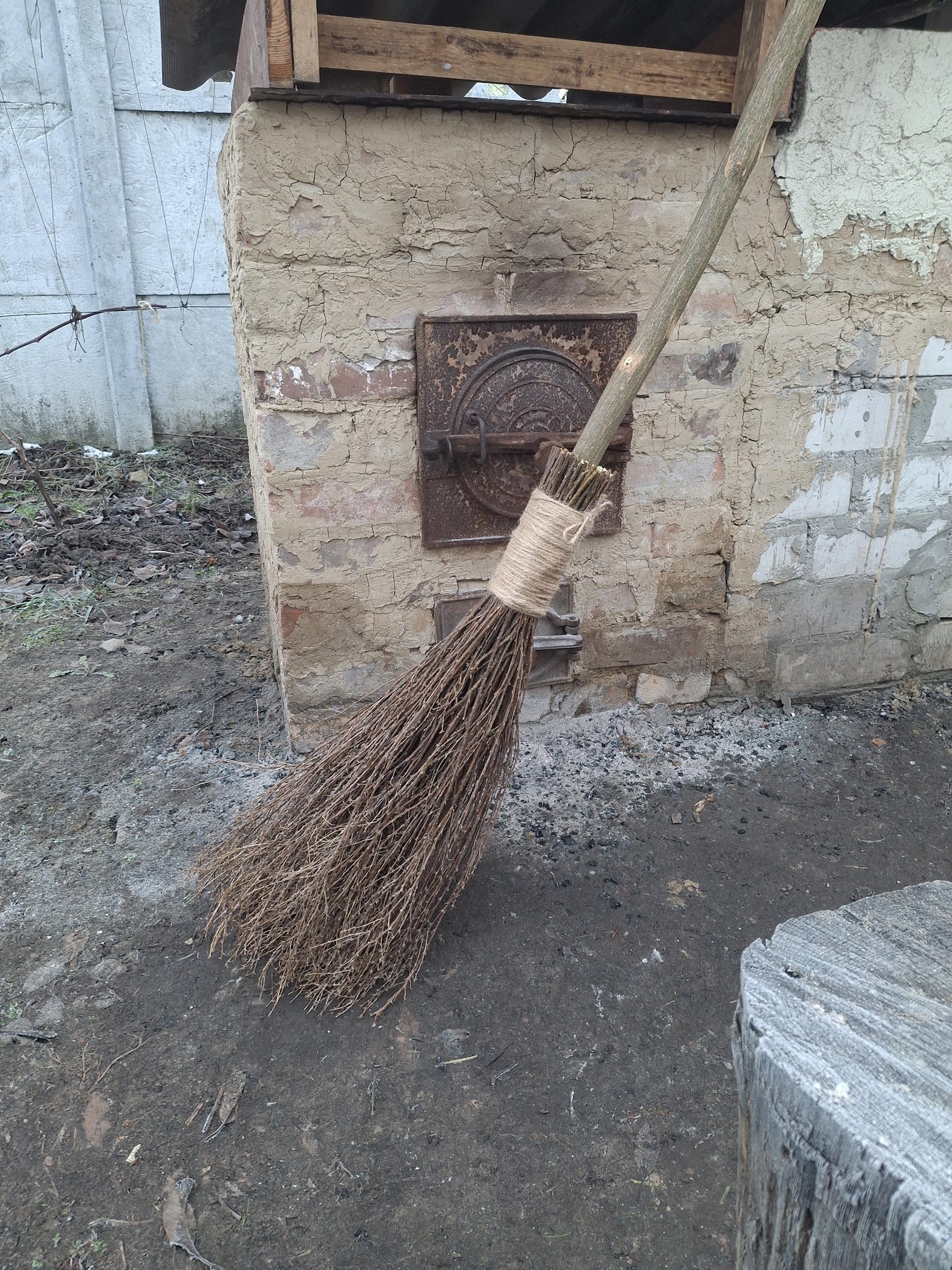 Witch Broom Pagan Besom Broom Useable Large Natural Broom Wedding Broom ...