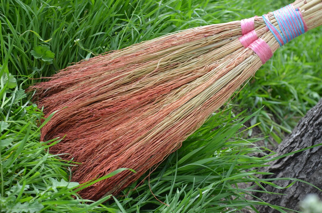 Witches Broom for Sorghum Kitchen Natural Besom Kitchen Pagan Besom ...