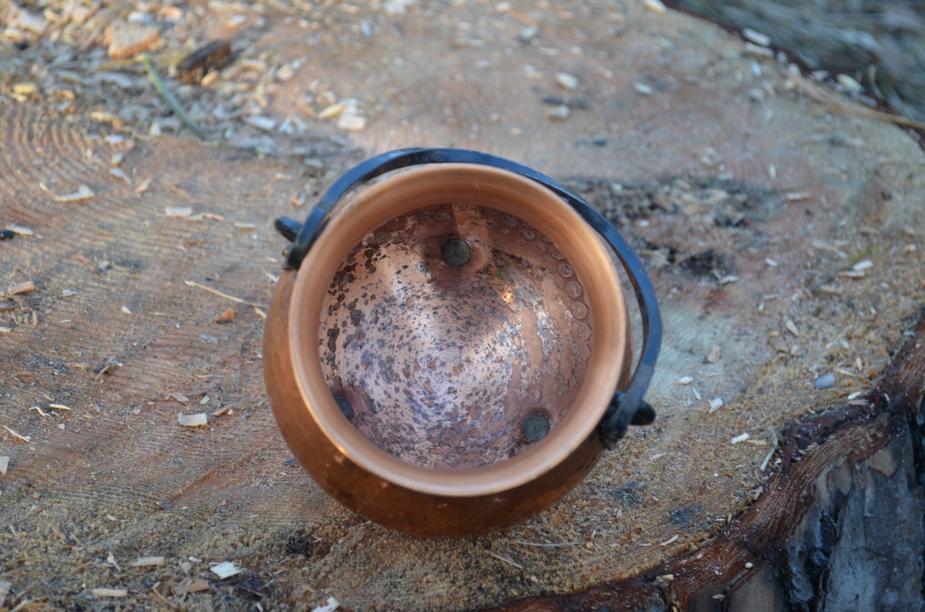 Vintage Mini Cauldron Witch Antique Copper Cauldron Mini | Etsy