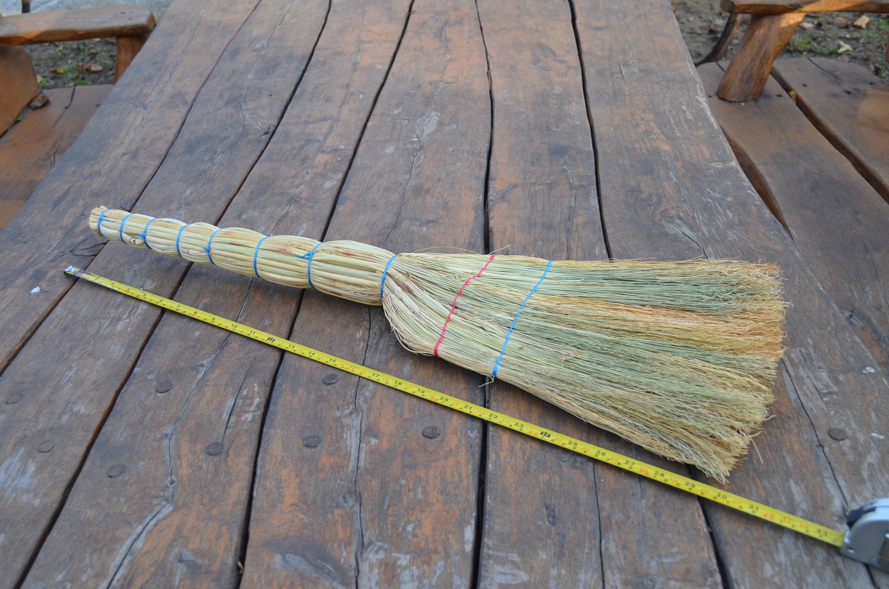 Kitchen Broom Handmade Rustic Broom from Sorghum | Etsy