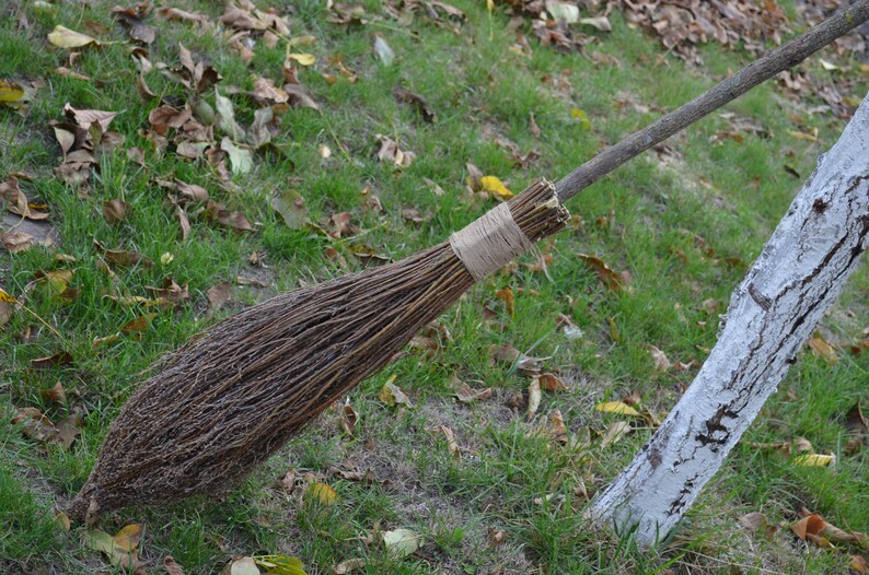 Wizard Broom Natural Witches Broom Broomstick Masquerade | Etsy