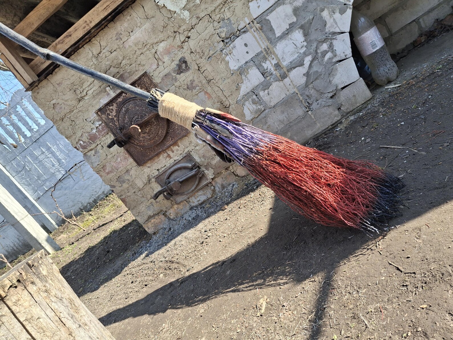 Handmade Pagan Besom Broom - Embrace Nature's Magic for Your Rustic ...