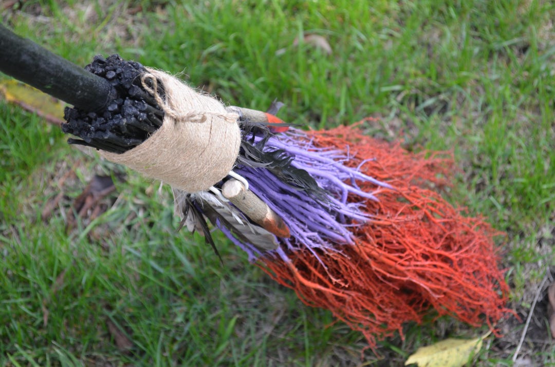 Wedding Besom Witch Broom Wedding Broom Witches Wiccan Jump Witch's ...