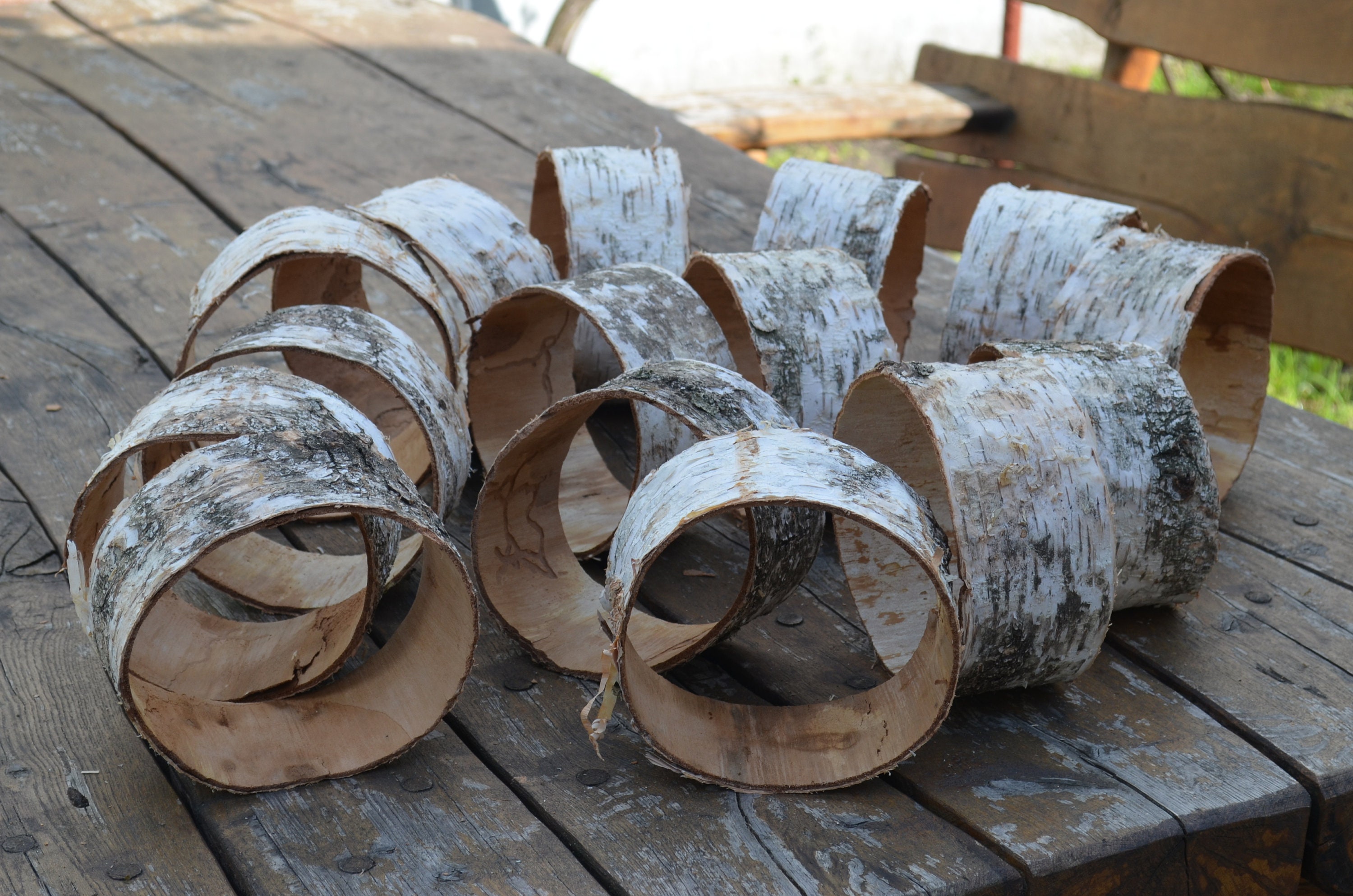 White Birch Bark Crafts How To Use Fake White Birch Bark | Crafts A La