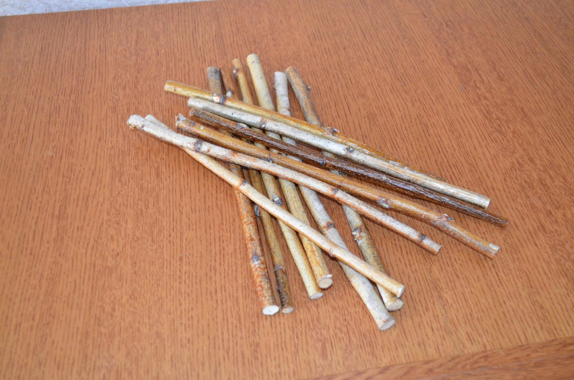 Birch sticks Natural decor Rustic home decor Tool for magic | Etsy