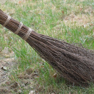 Pagan Besom Broom Natural Witch Broom Wiccan Wedding Broom Witches ...