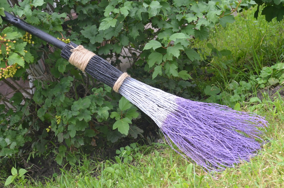 Witch Broom Old Witch Broom Pagan Broom Witch Broom for | Etsy