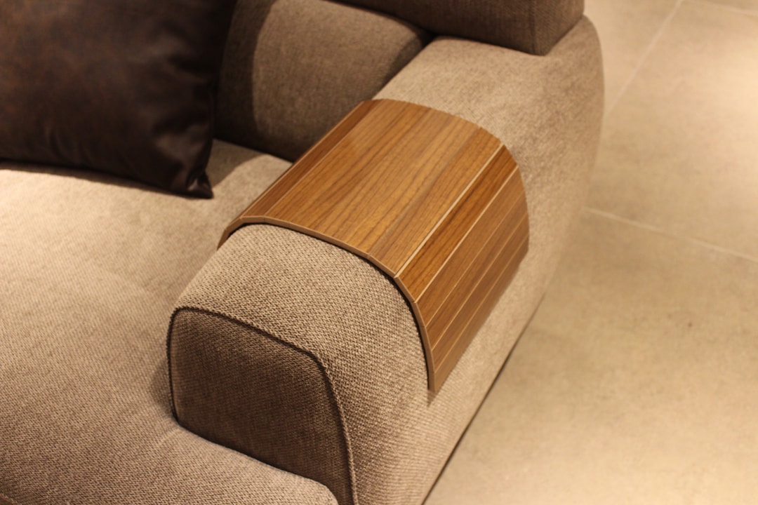 Sofa Arm Tray Table, Armrest Tray Table for Sofa, Wooden Couch Arm Tray ...