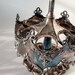 Antique Silver Plate Castor Cruet Set Holder - Etsy