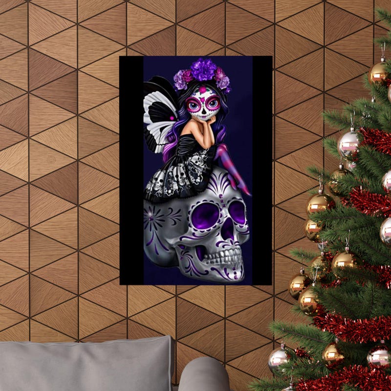 Sugar Skull Poster - Etsy