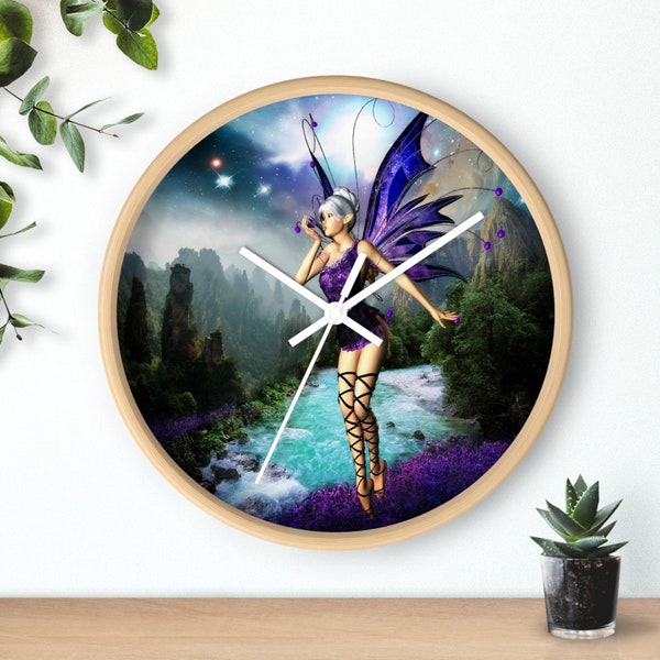 Fairy Wall Clocks - Etsy