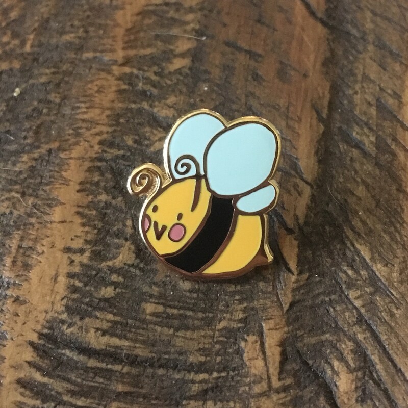 Bee Pin - Etsy