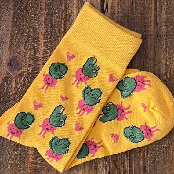 Socks Radish dark | Etsy