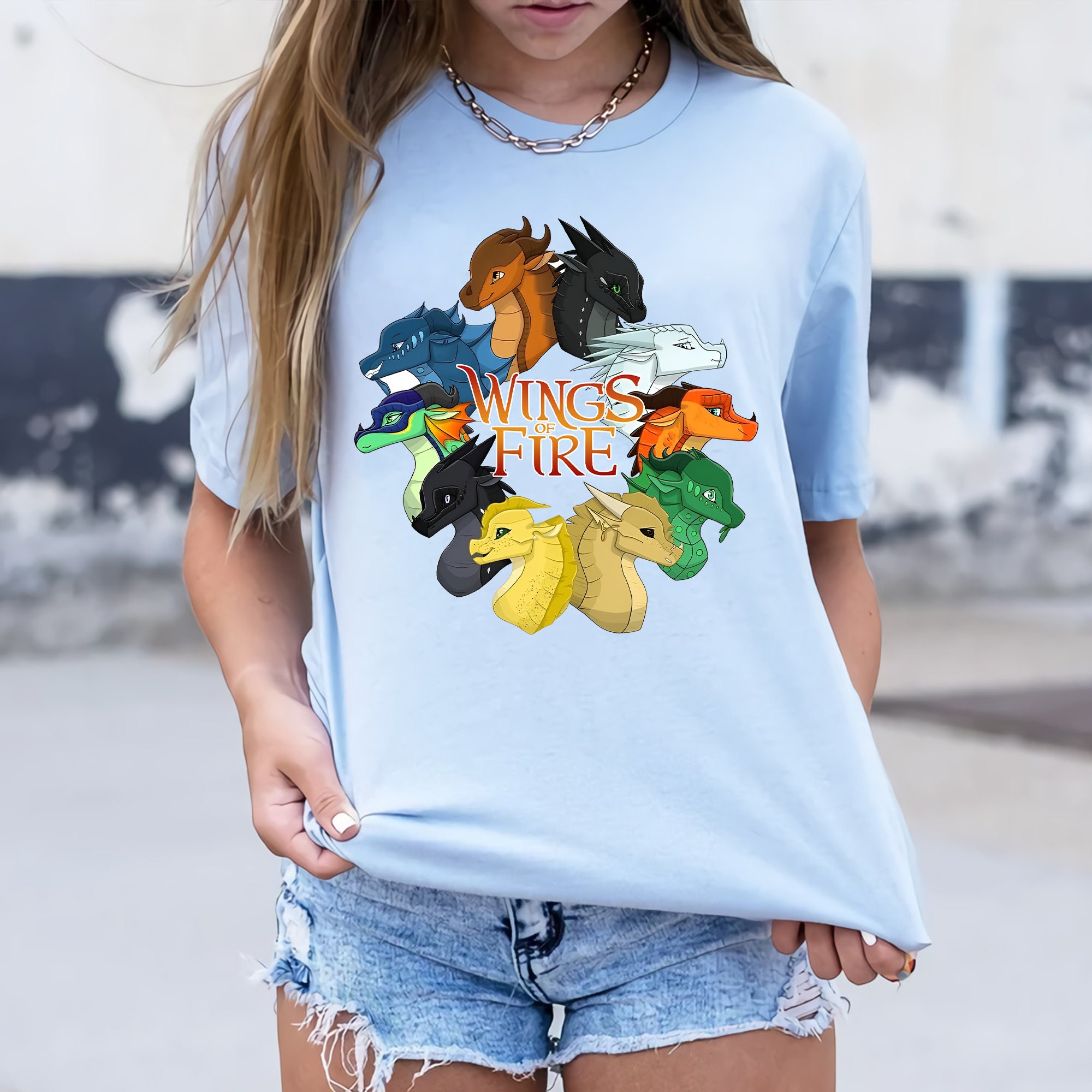 Wings of Fire Dragons Digital File, Wings of Fire Movies, Bookish Shirt ...