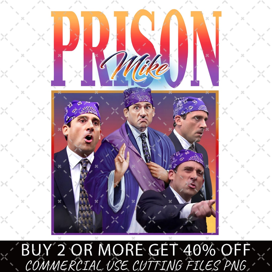 Retro Prison Mike Png, the Office Png, Michael Scott Png, Steve Carell ...