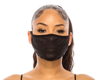 Sheer Face Mask | Etsy