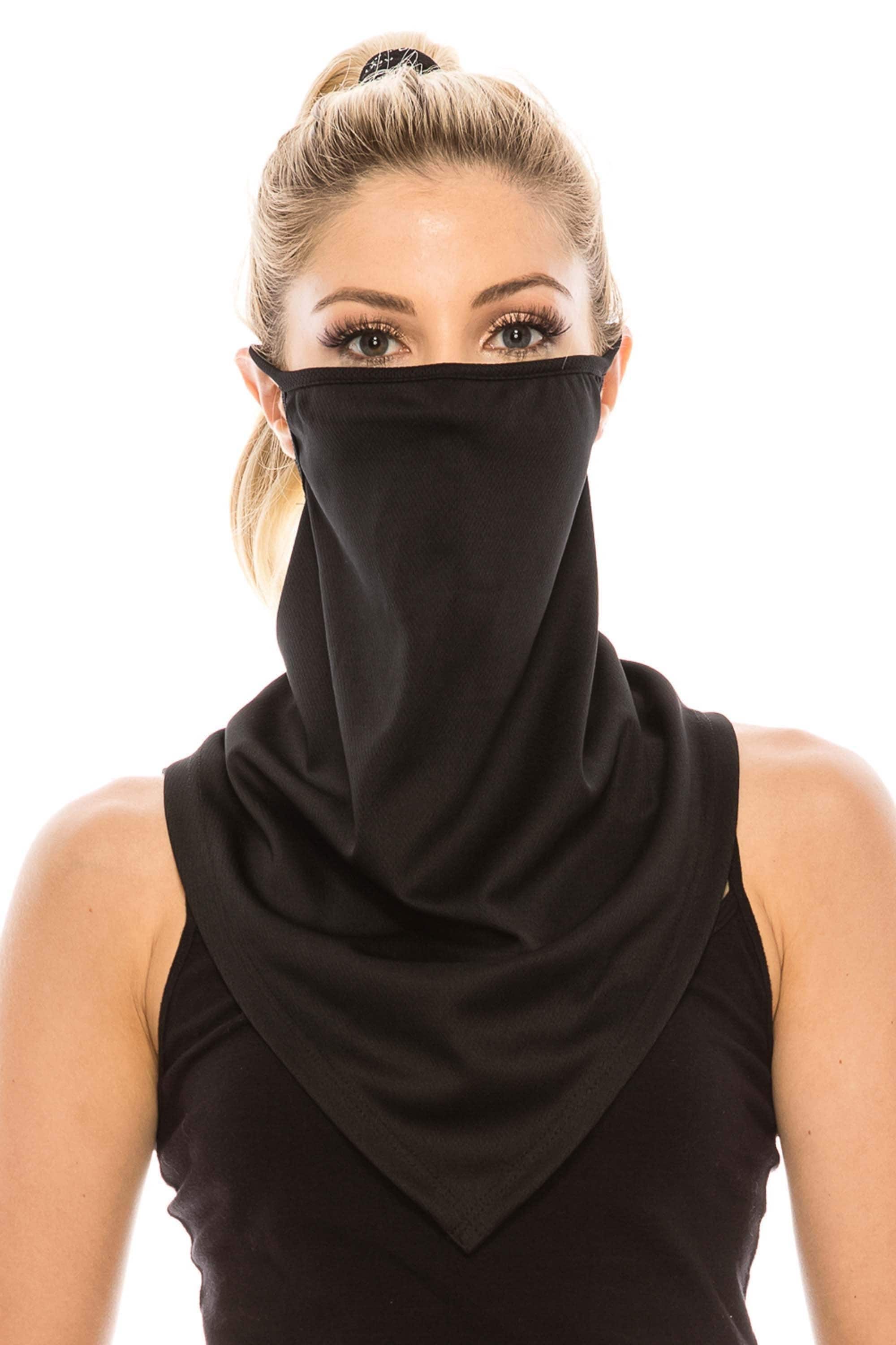 Breathable Neck Gaiter for Men Women | Bandana Face Mask | Mesh Face ...