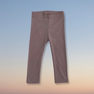 Kids Ribbed Leggings Colorful Stretchy Pants for Girls and - Etsy