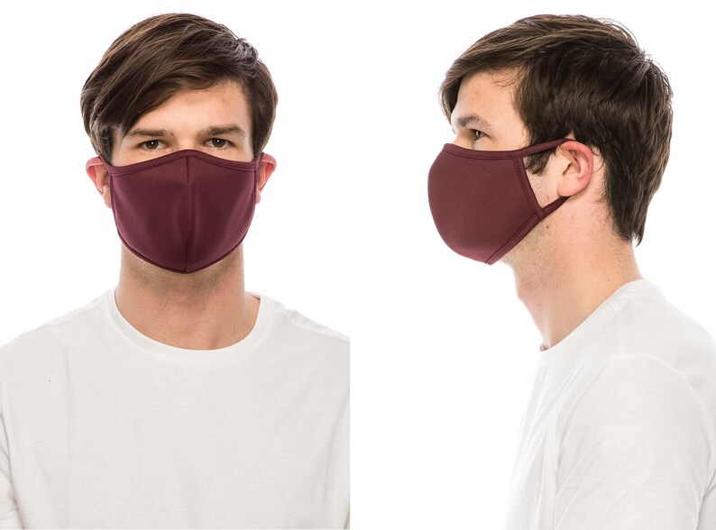 Triple Layer Mesh Face Mask for Men Women Breathable Mask - Etsy