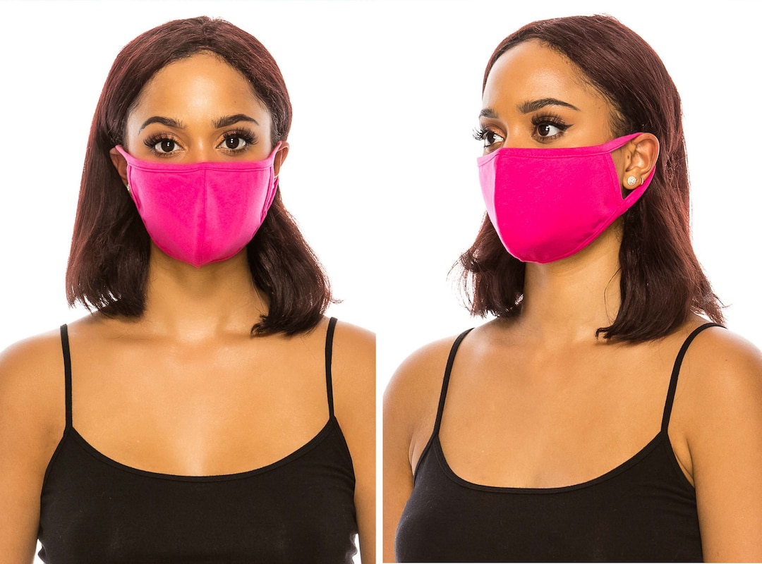 Cotton Face Mask for Men Women | Double Layer Cloth Face Cover ...