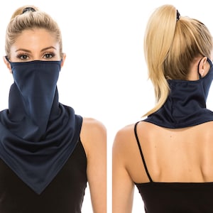 Breathable Neck Gaiter for Men Women | Bandana Face Mask | Mesh Face ...