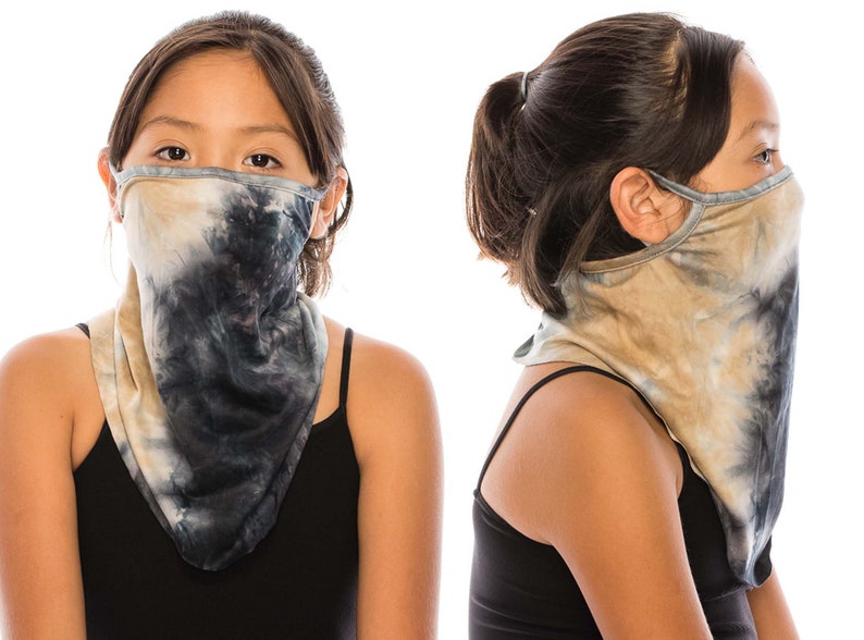 Kids Size Neck Gaiter Bandana Face Mask Soft Face Cover | Etsy