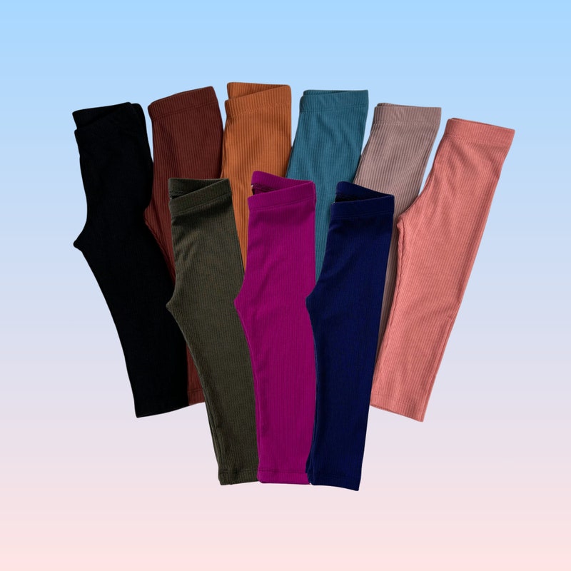 Colorful Girl Leggings - Etsy