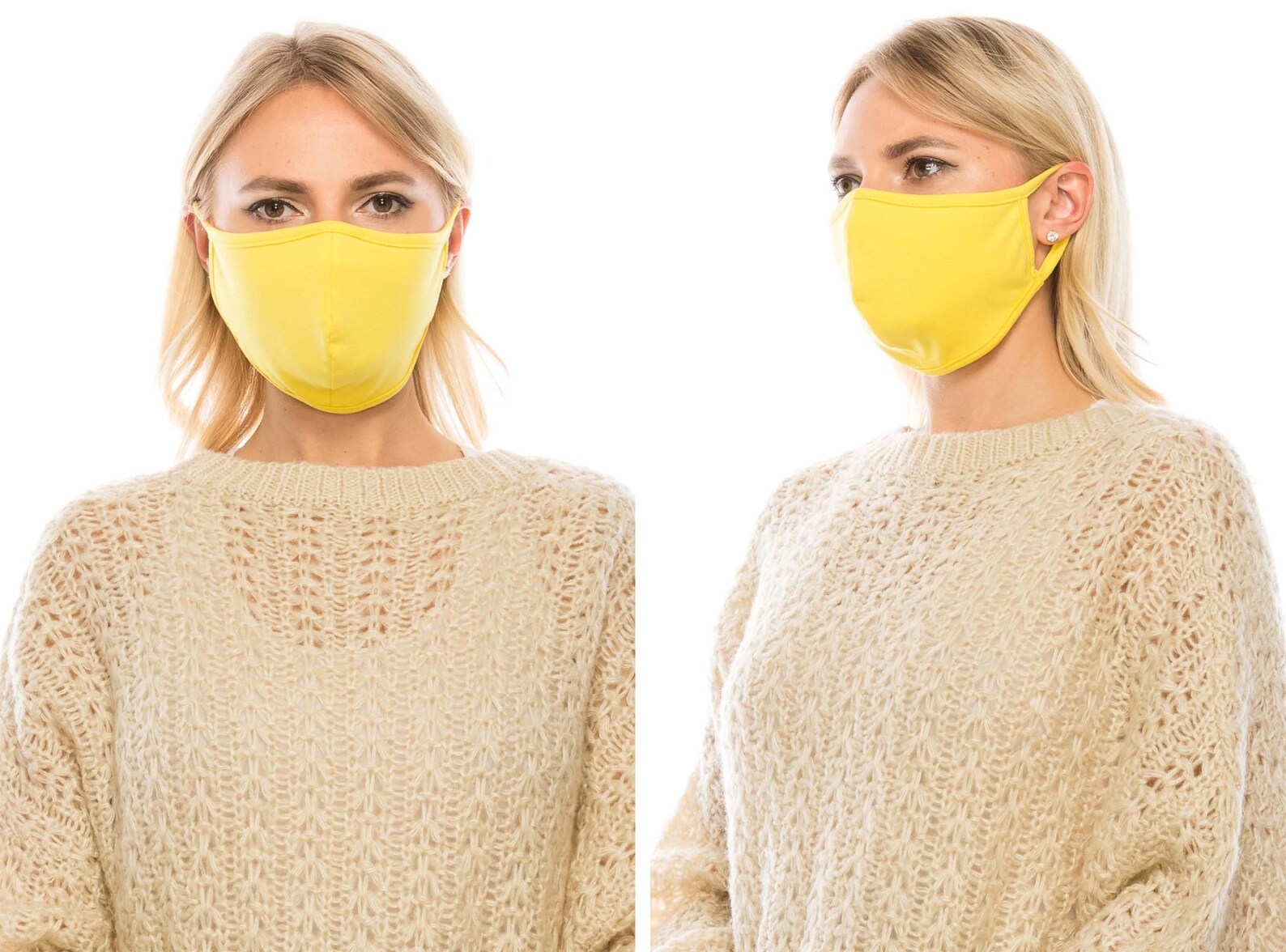 Cotton Face Mask for Men Women Double Layer Cloth Face Cover - Etsy