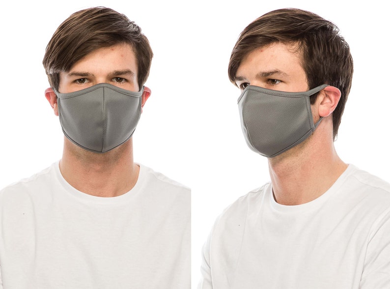 Triple Layer Mesh Face Mask for Men Women Breathable Mask - Etsy