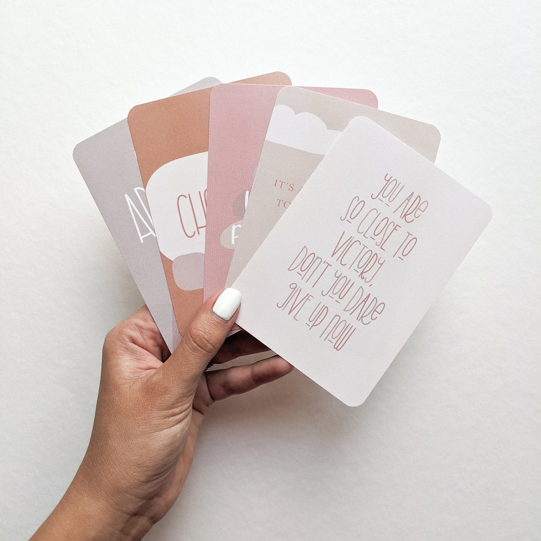 10 Motivational Prints With Stand Variety Set Cute Gift - Etsy