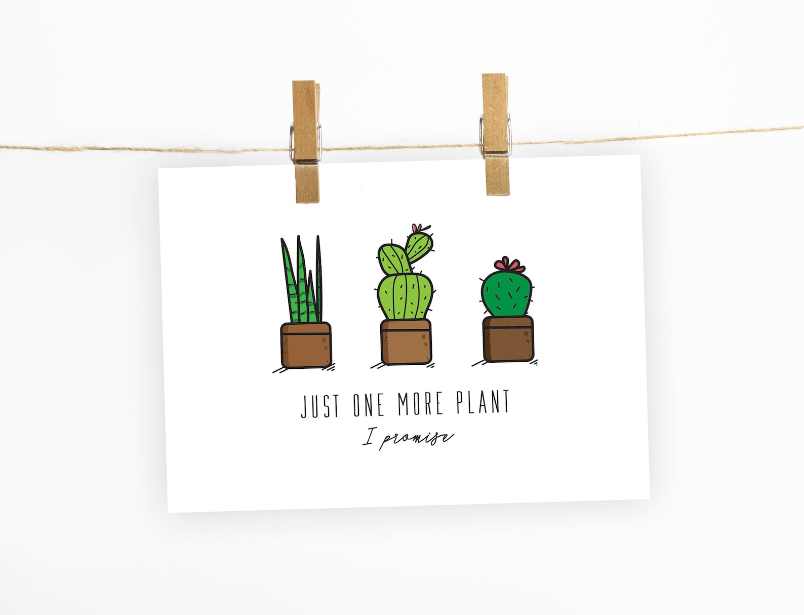 Cute Cactus Quotes | Print | Home Decor, Funny, Plant Lovers Gift ...