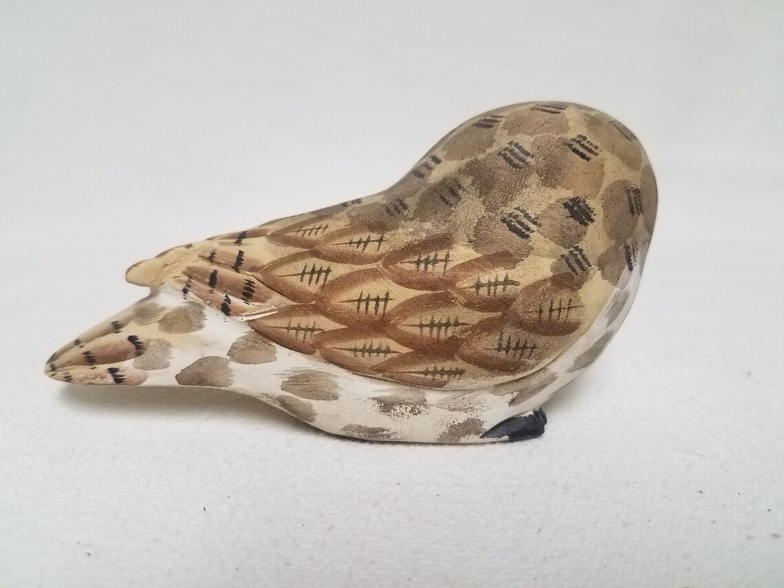 Hand Carved Hand Painted Owls - Etsy