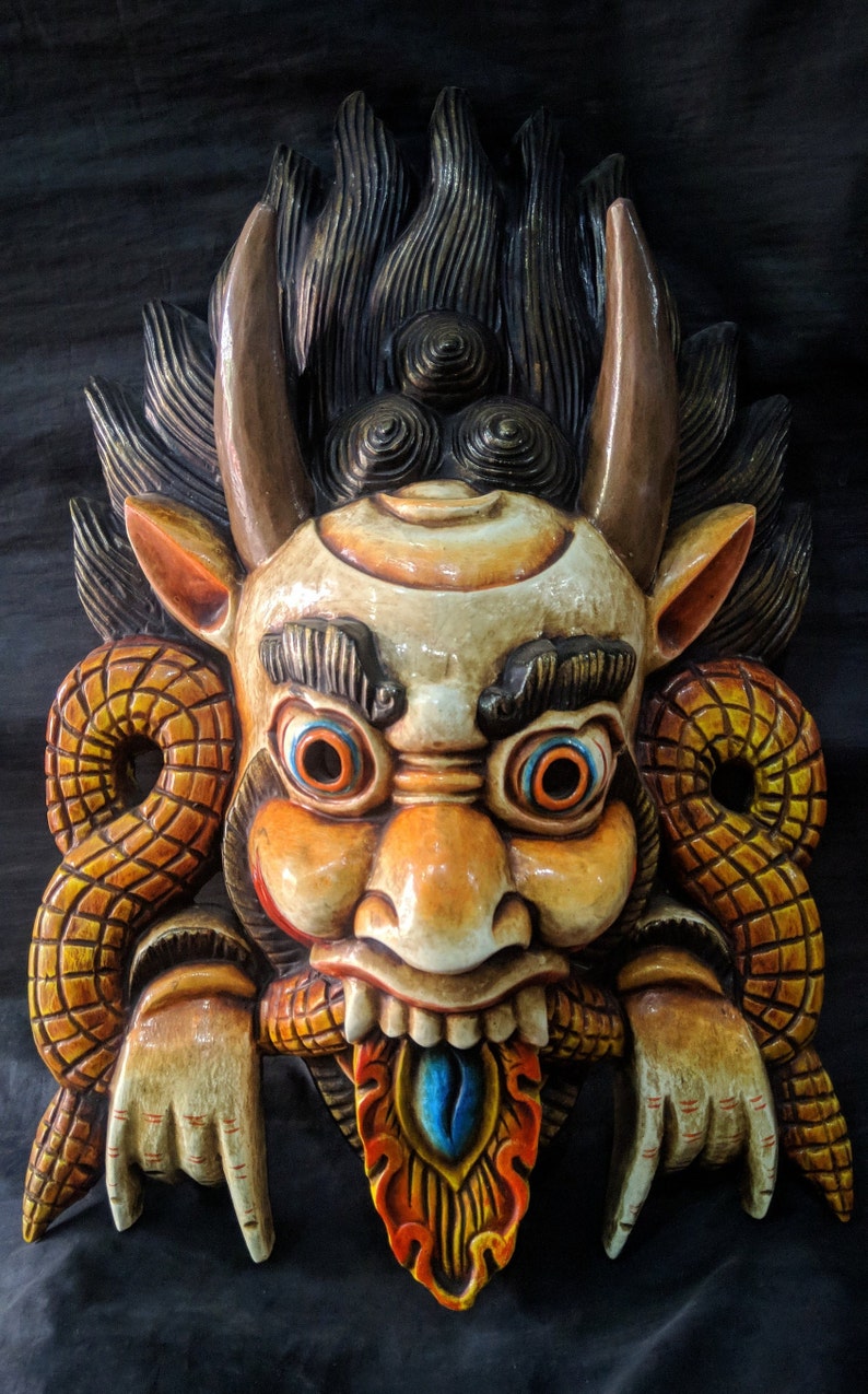 Kirtimukha Cheppu Mask - Etsy