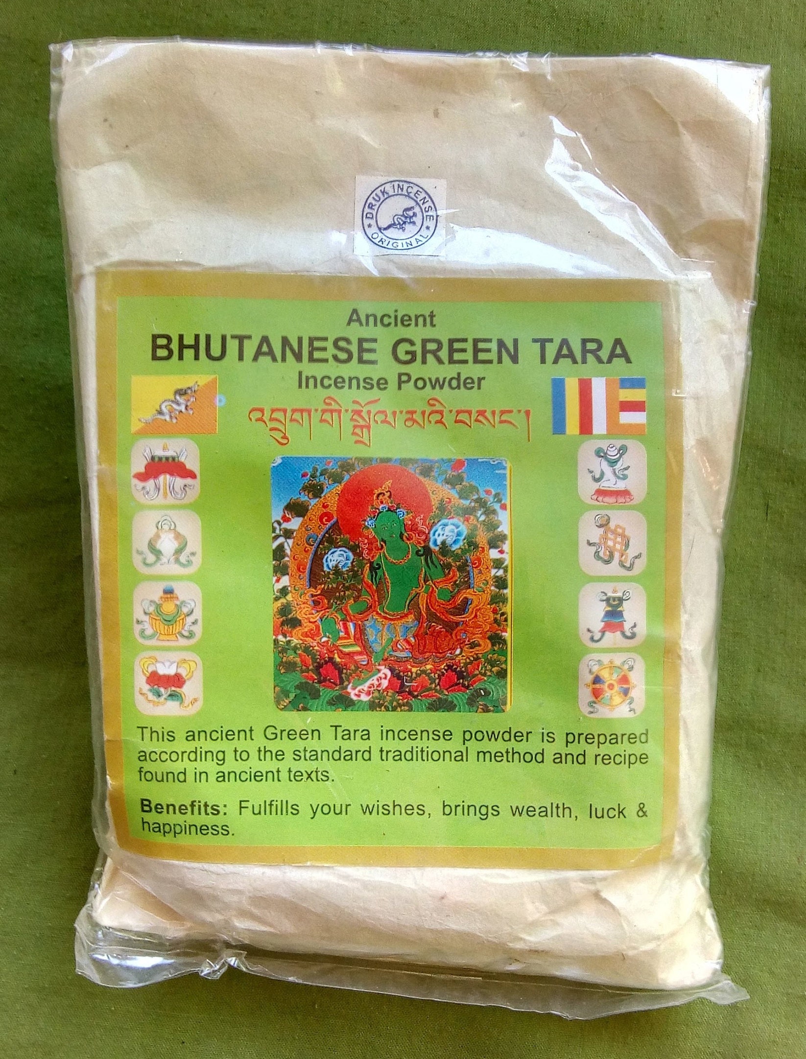 Bhutanese Green Tara Powder Incense - Etsy