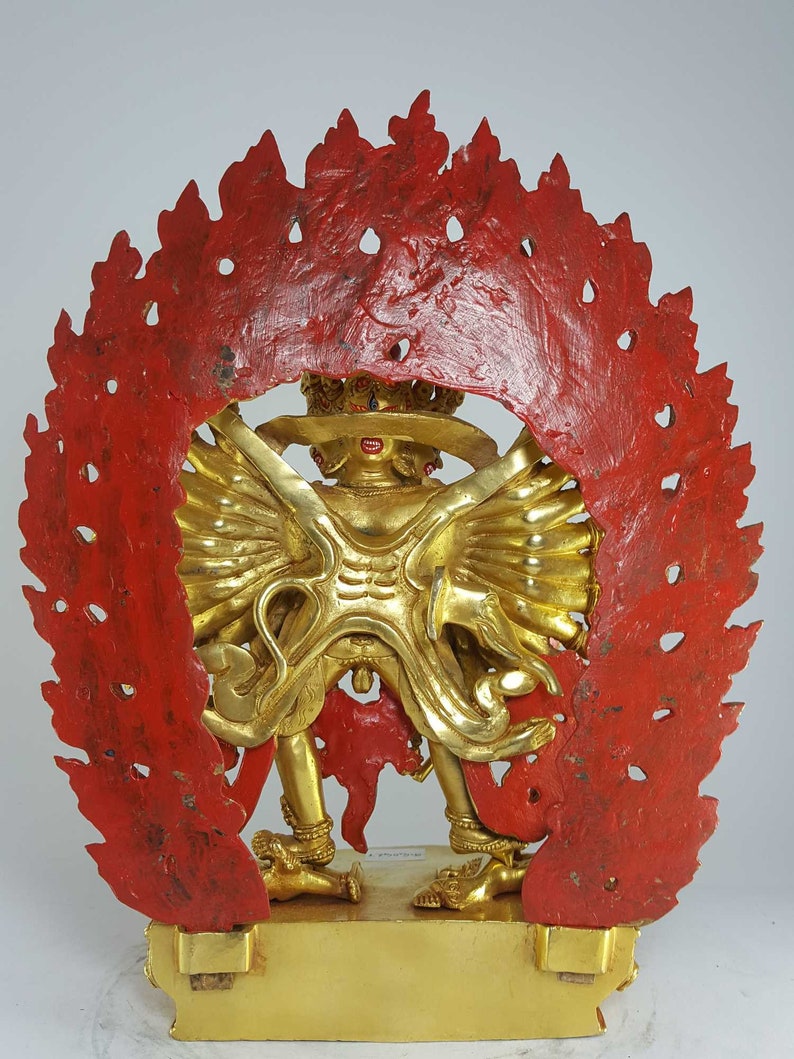 24K Gold Kalachakra Statue 12 Inch - Etsy