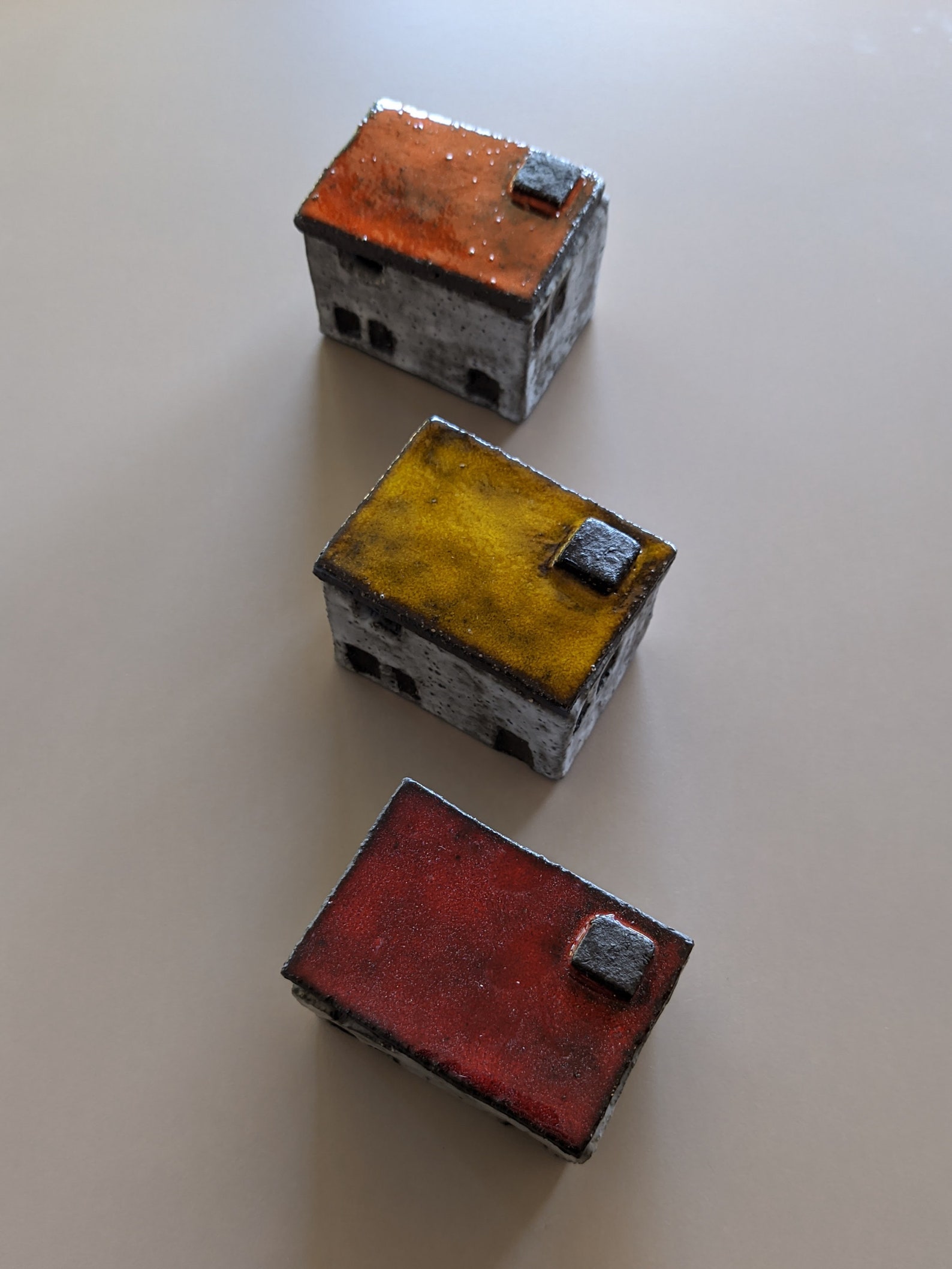 Ceramic Spice Containers Cruet Set House-shaped Spice Jars - Etsy