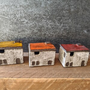 Ceramic Spice Containers Cruet Set House-shaped Spice Jars Seasoning ...