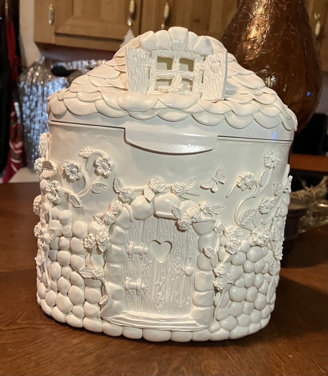 Handmade Clay Cottage/container One-of-a-kind - Etsy