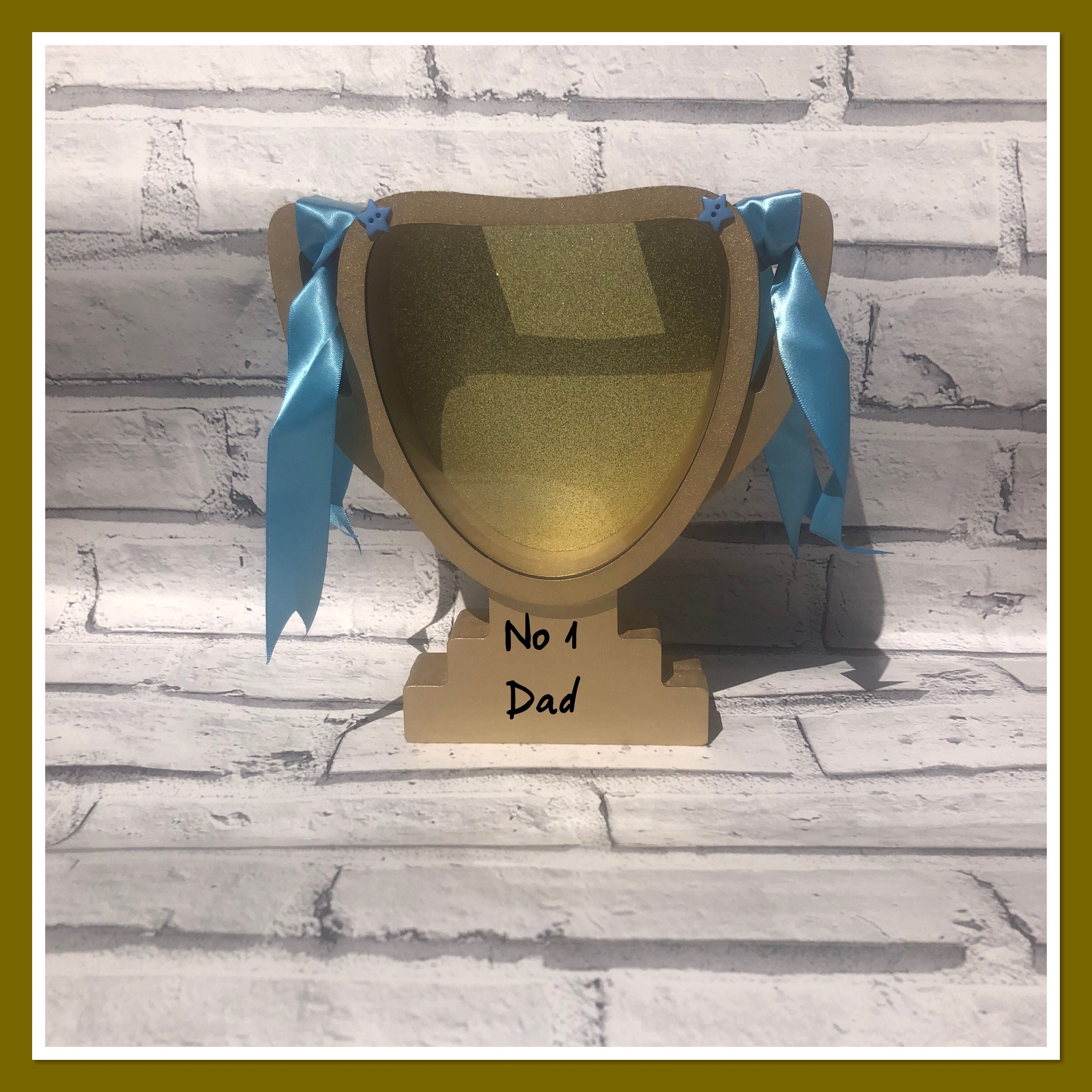 Handmade Personalised Gold Trophy Chocolate Fillable Light - Etsy.de