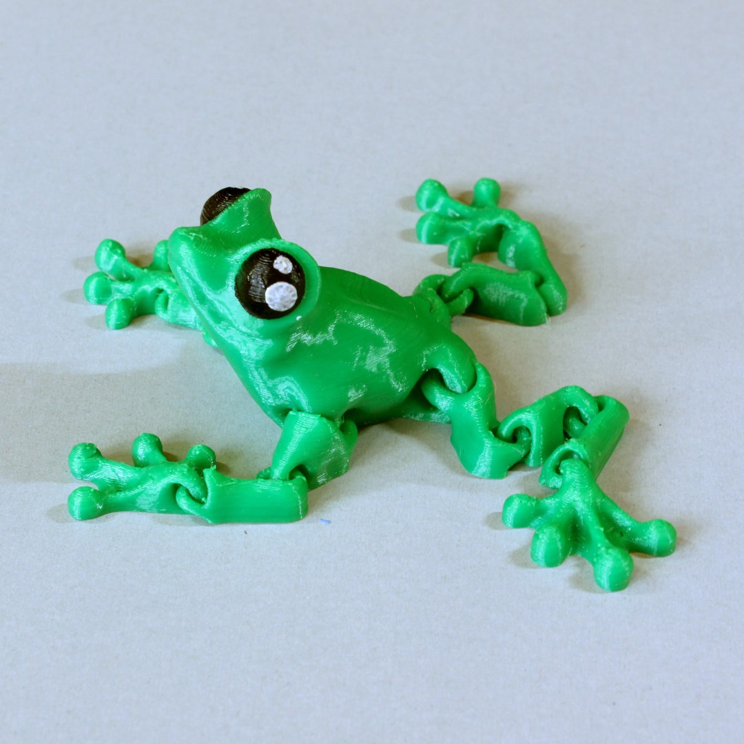 Articulated Fidget Frog Very Cute - Etsy