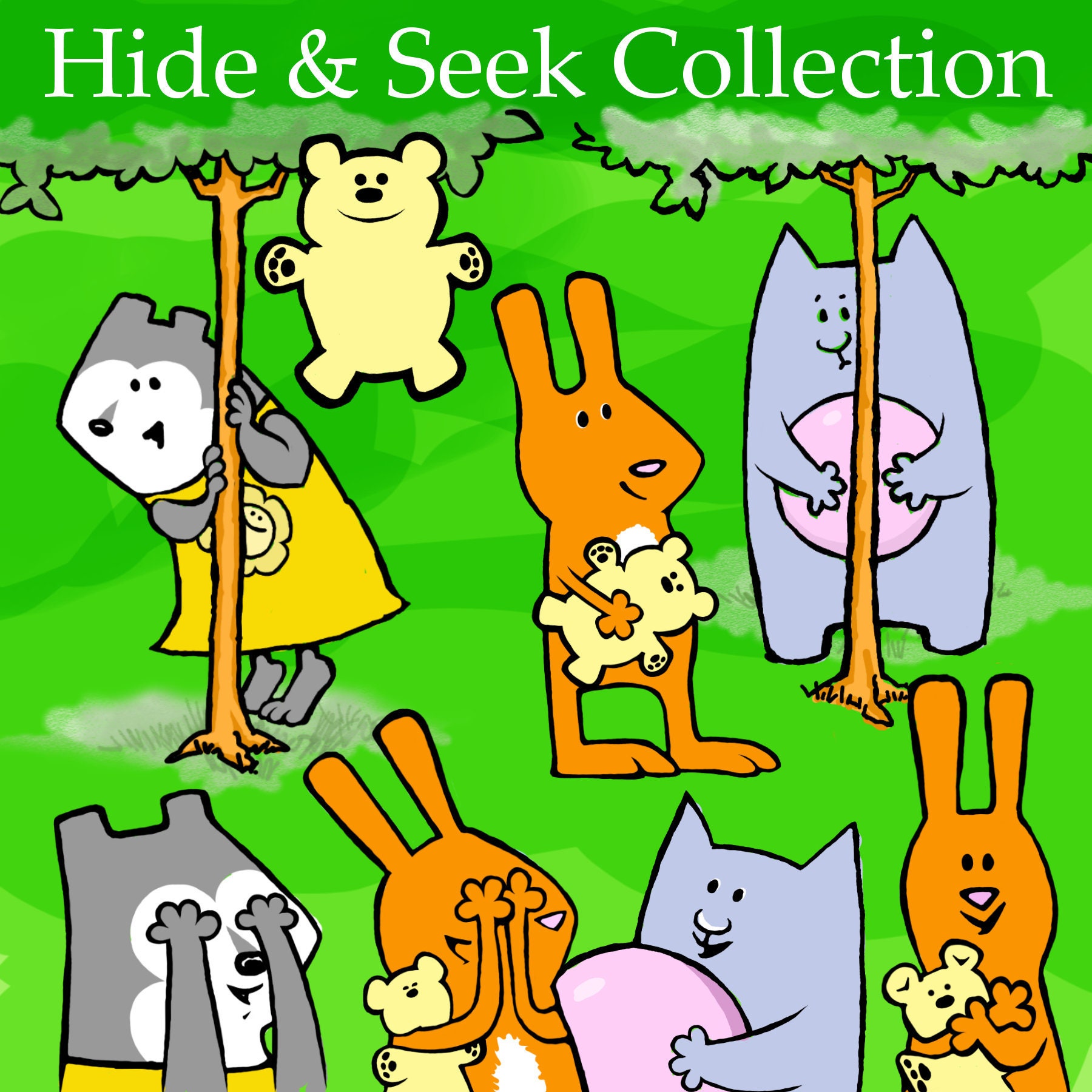 Hide And Seek Clipart