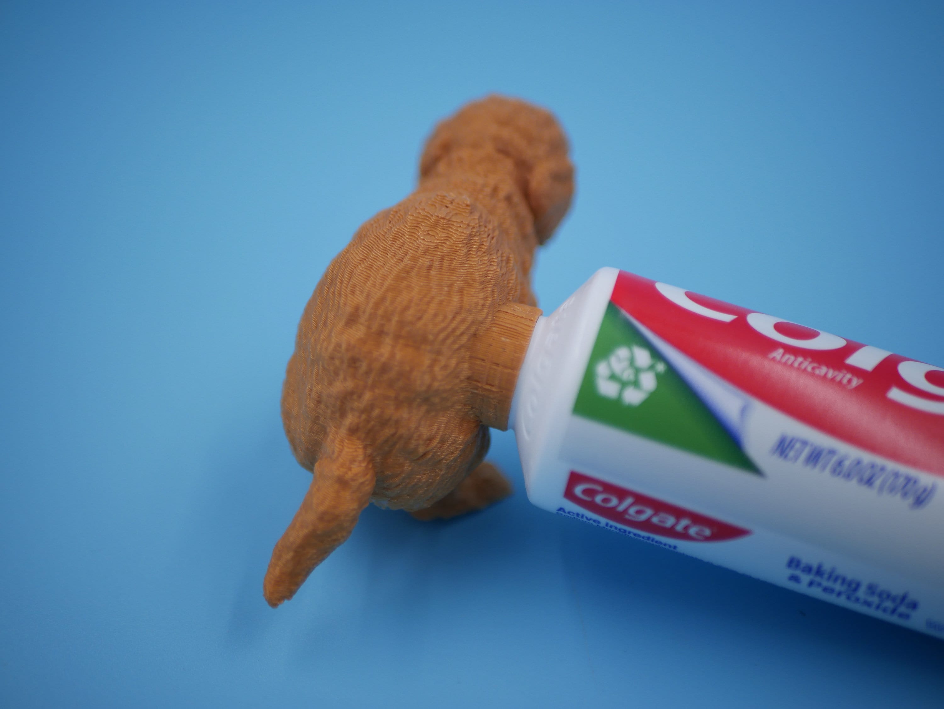 Toothpaste Dispenser Hilarious Golden Retriever Puppy Poop Toothpaste ...