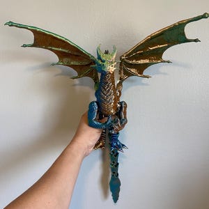 Epic Dragon Tree Topper for Christmas Tree - Etsy