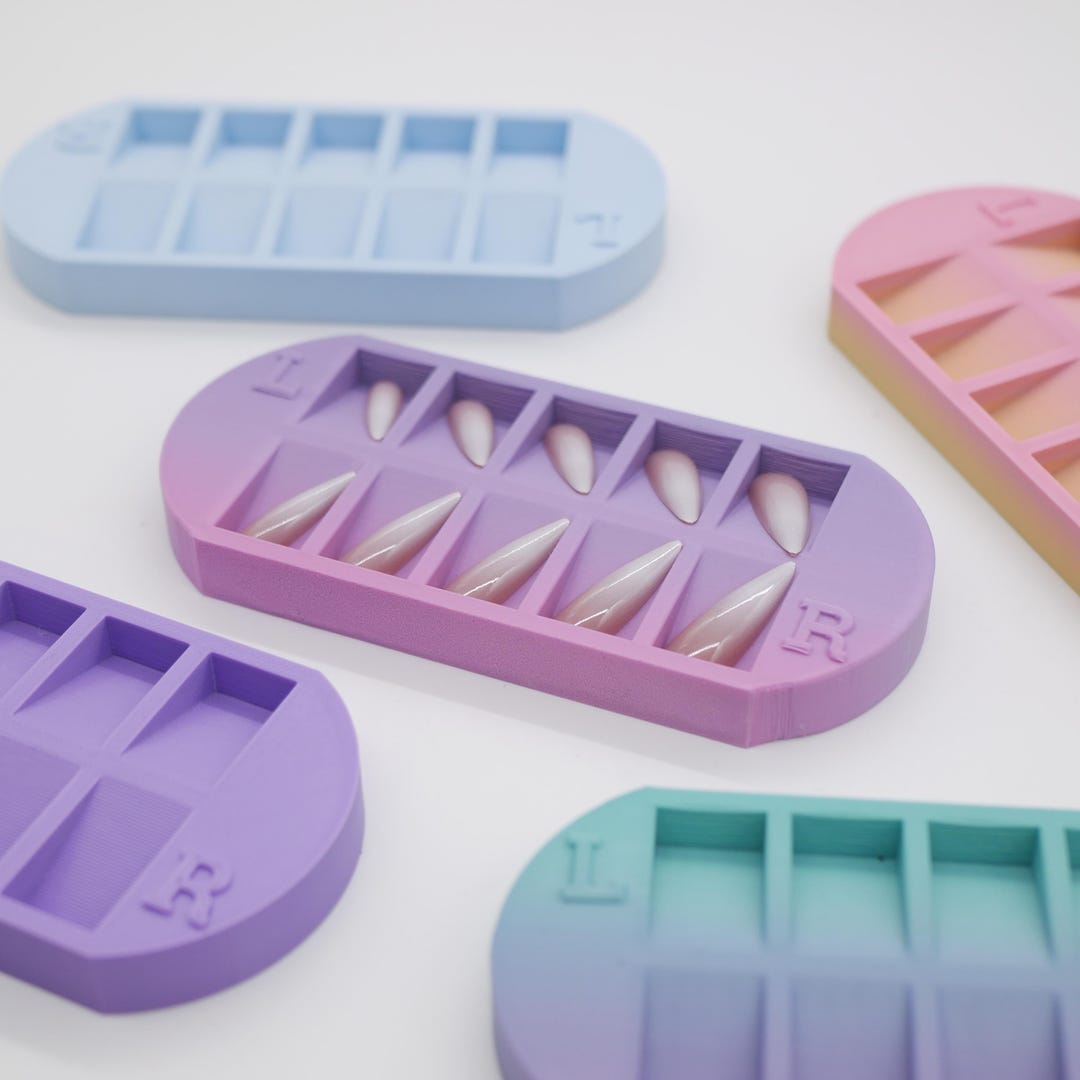 Nail Tip Organizer Tray – Easy Sorting & Display for Press-on Nails - Etsy