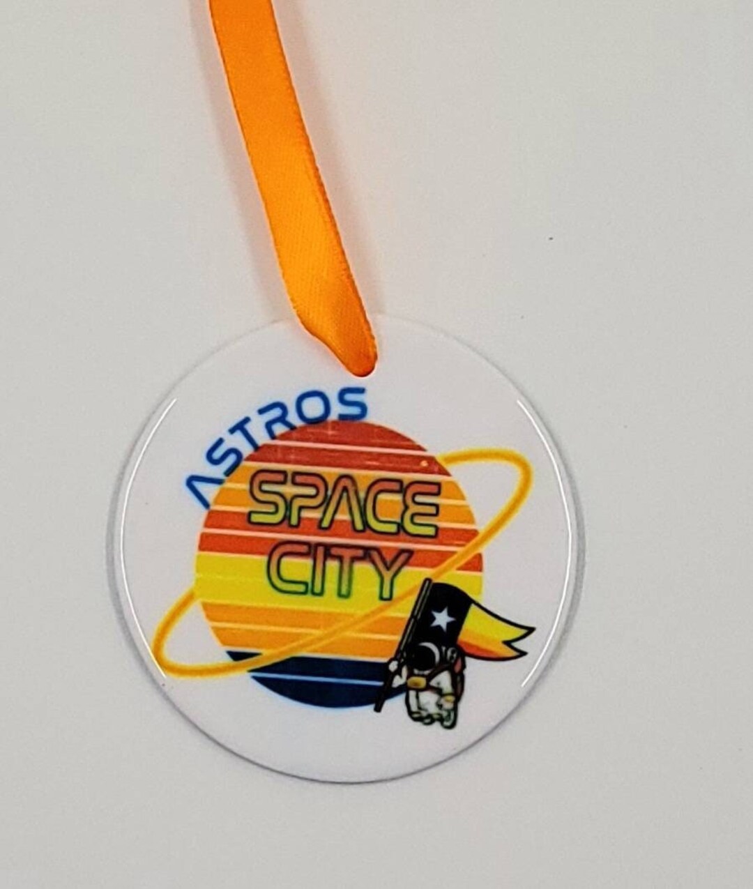 Houston Astros Space City Baseball Keepsake Christmas Ornament / Free ...