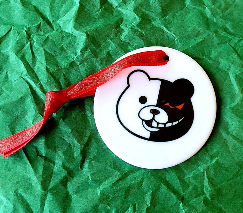 Danganronpa Monokuma Anime Inspired Christmas Ornament FREE - Etsy