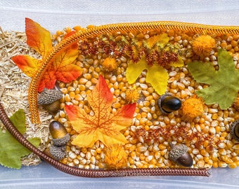 Autumn Sensory Kit - Fall Sensory Bin - Fall Sensory Play - Fall Busy ...